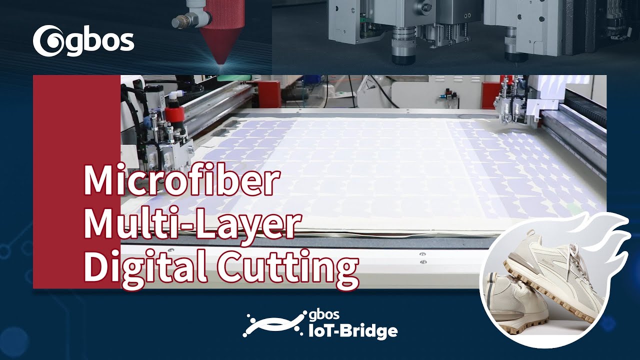 Multi-Layer Cutting of Microfiber Material - YouTube