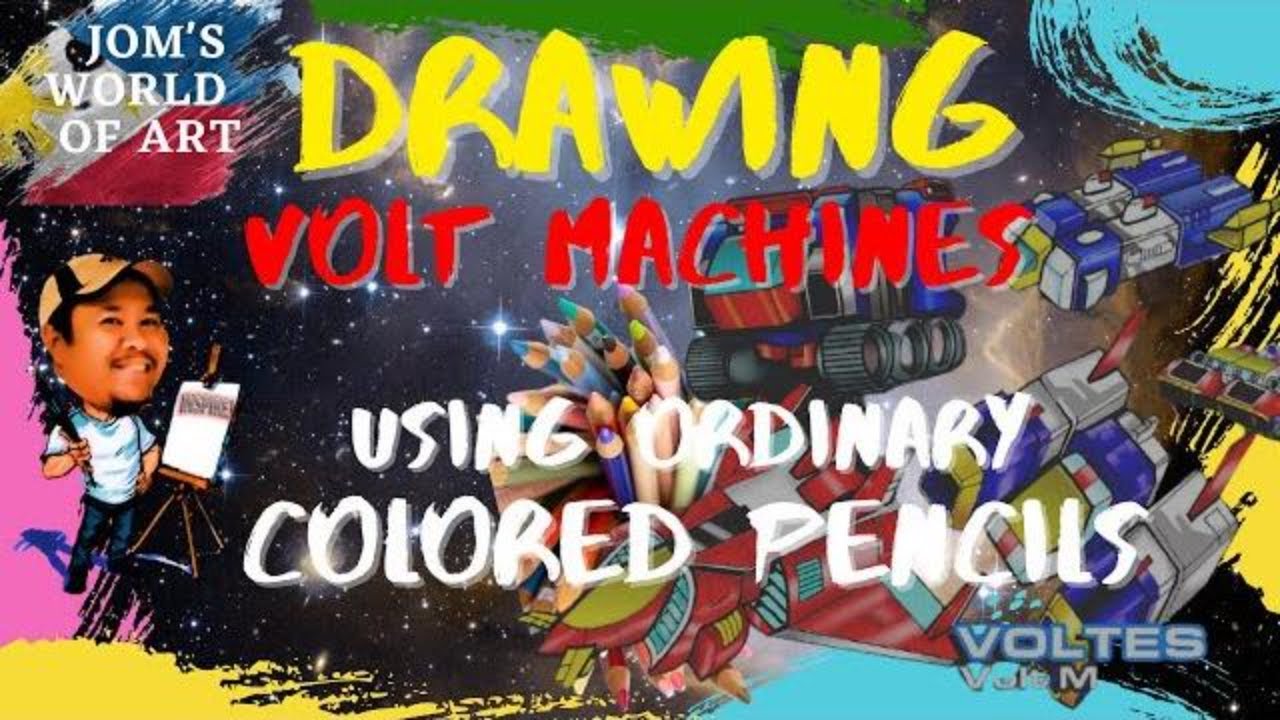 HOW TO DRAW VOLT MACHINES VOLTES V LEGACY 2021 - YouTube