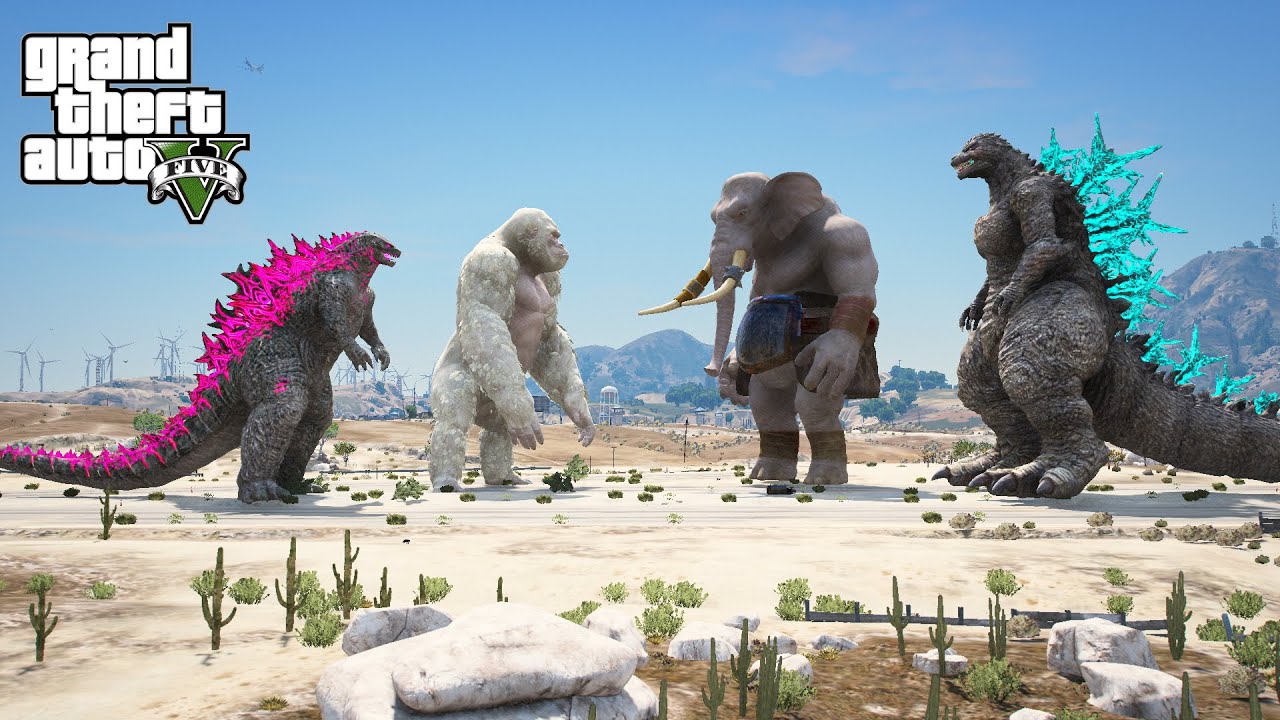 Godzilla 2023, George Rampage vs Godzilla Minus One, WereElephant ...