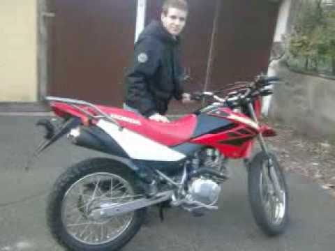 honda xr 125cc année 2005 - YouTube