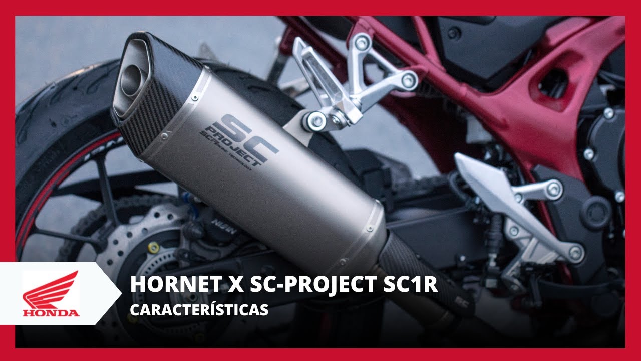 Características del nuevo accesorio para CB750 Hornet: Hornet x SC ...