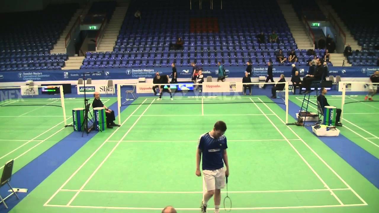 Badminton - Kalle Koljonen vs Daniel Ojaaar (MS, Qualifier) - Swedish ...