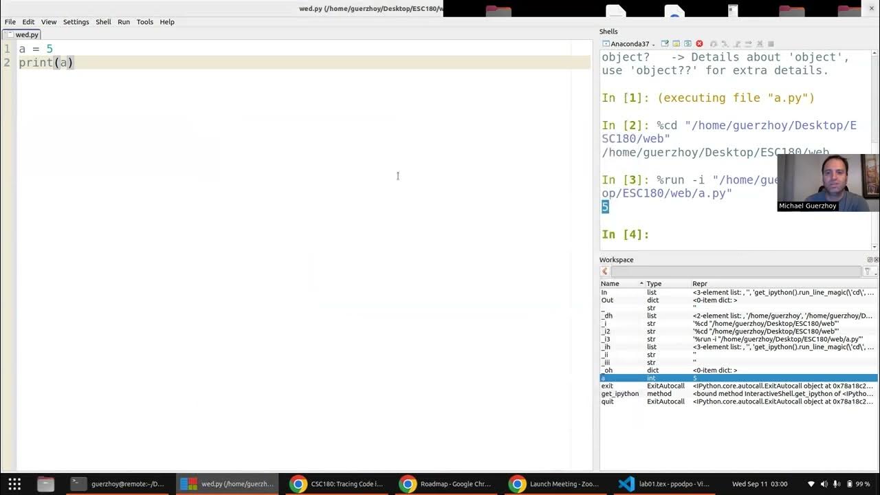 ESC180 Intro to Using Pyzo - YouTube