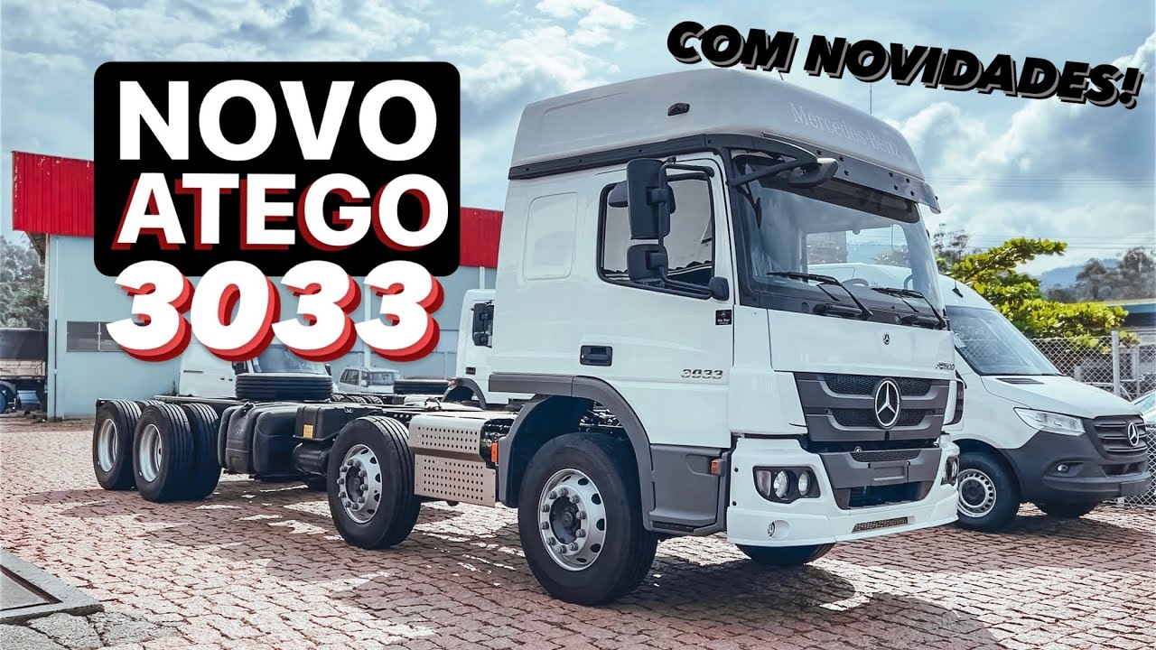 Avalia o Novo Mercedes Benz Atego 3033 8x2 2023 Curiosidade
