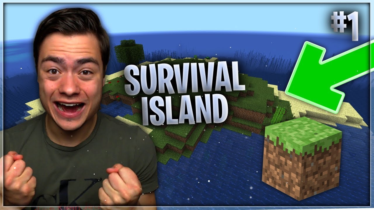 SURVIVAL OP EEN MINI EILAND IN MINECRAFT! - YouTube