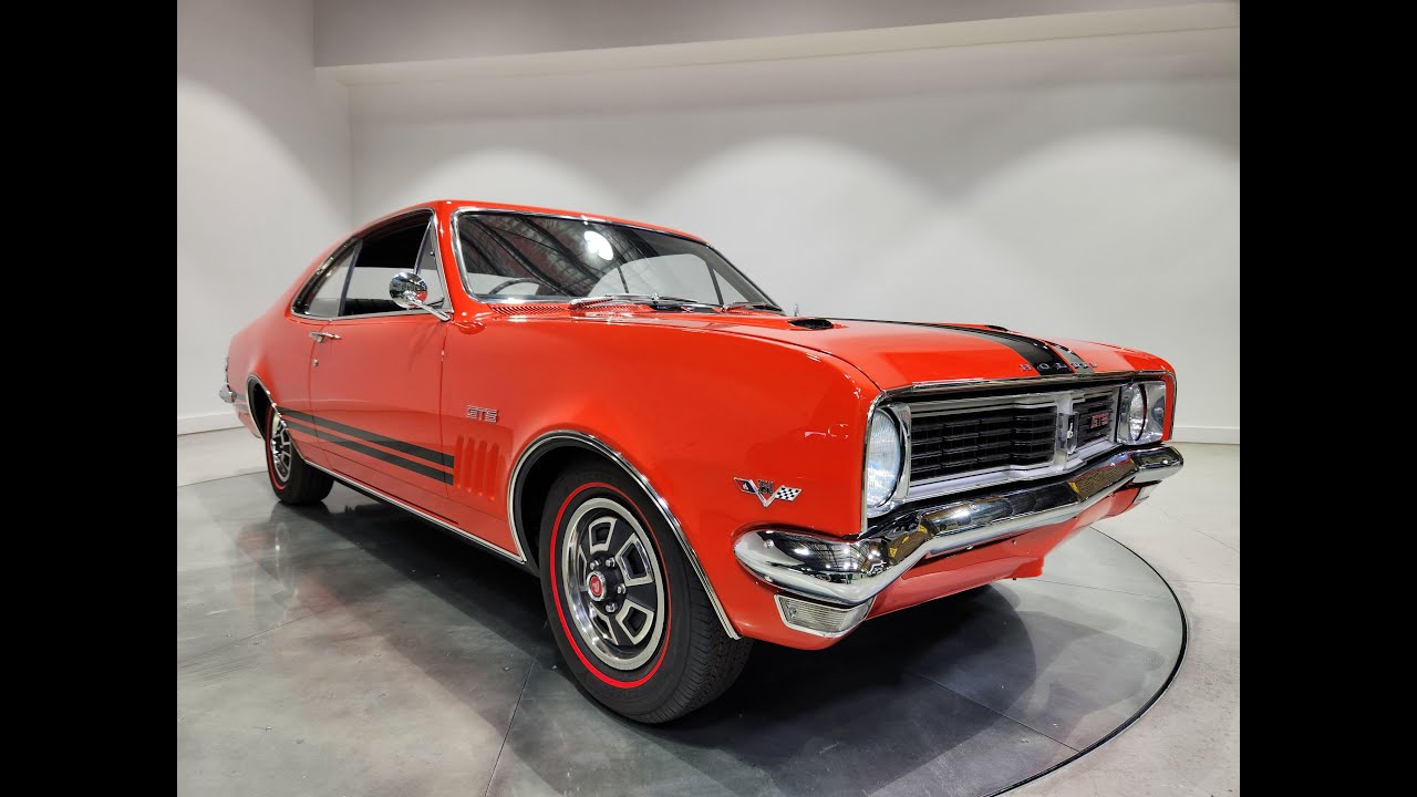 SNEAK PREVIEW: 1969 HT GTS Monaro 350 Bathurst - Sebring Orange - YouTube