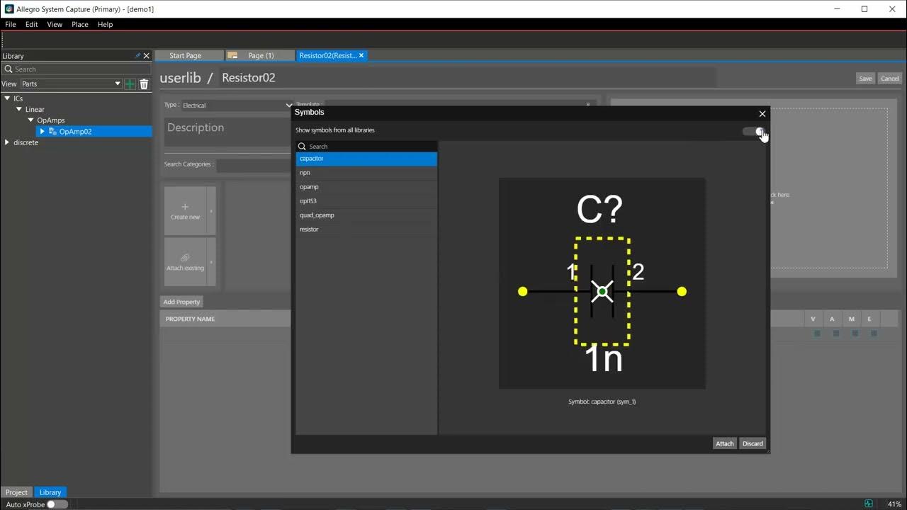 Creating Parts Using Existing Symbols in Allegro System Capture - YouTube