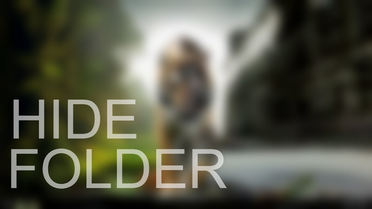 CMD Tutorial How To Hide Folder In Windows Without Software YouTube CMD Tutorial How To Hide Folder In Windows Without Software YouTube