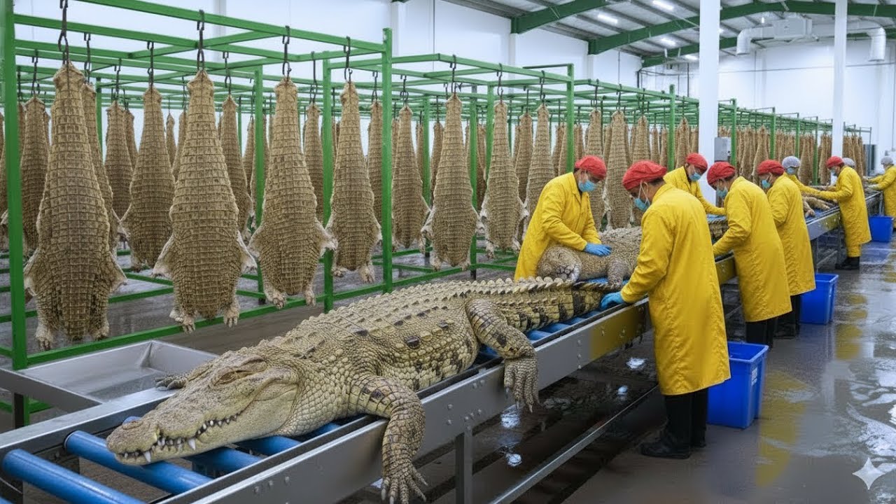 Crocodile Leather Production Process Explained | Luxury Leather ...