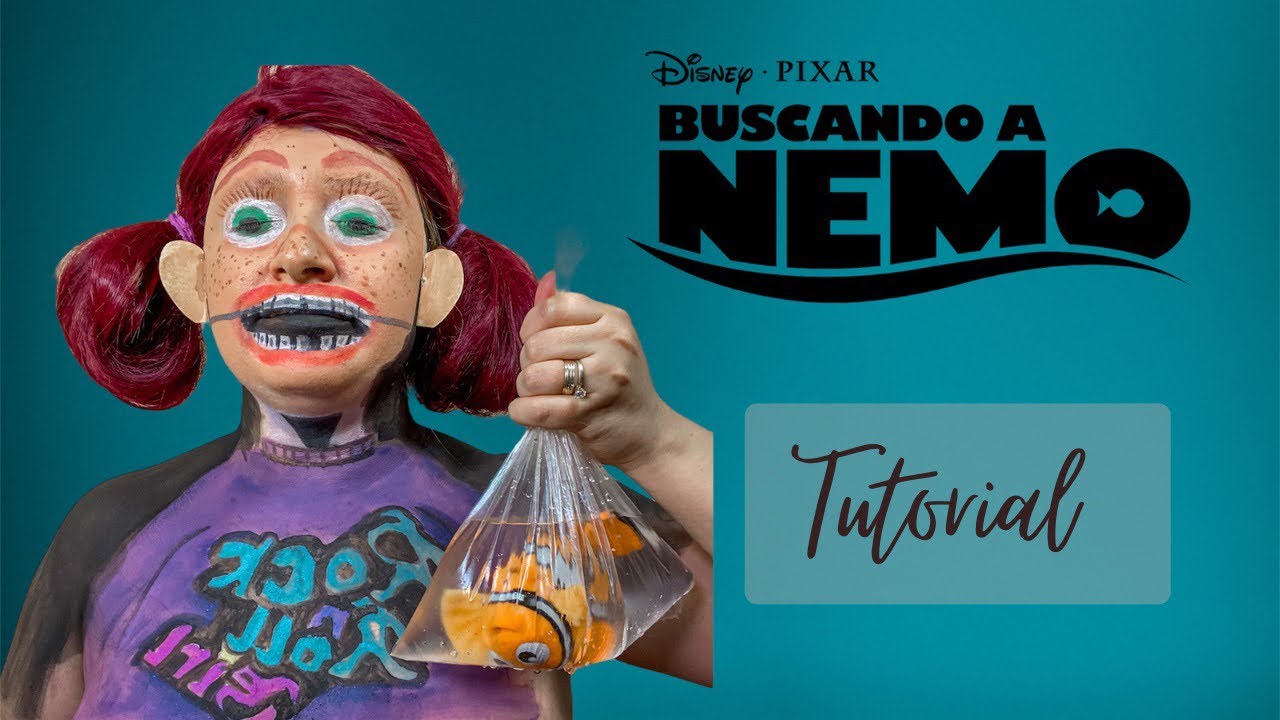 Tutorial de maquillaje de Darla // buscando a nemo /@Adrykikvlog - YouTube