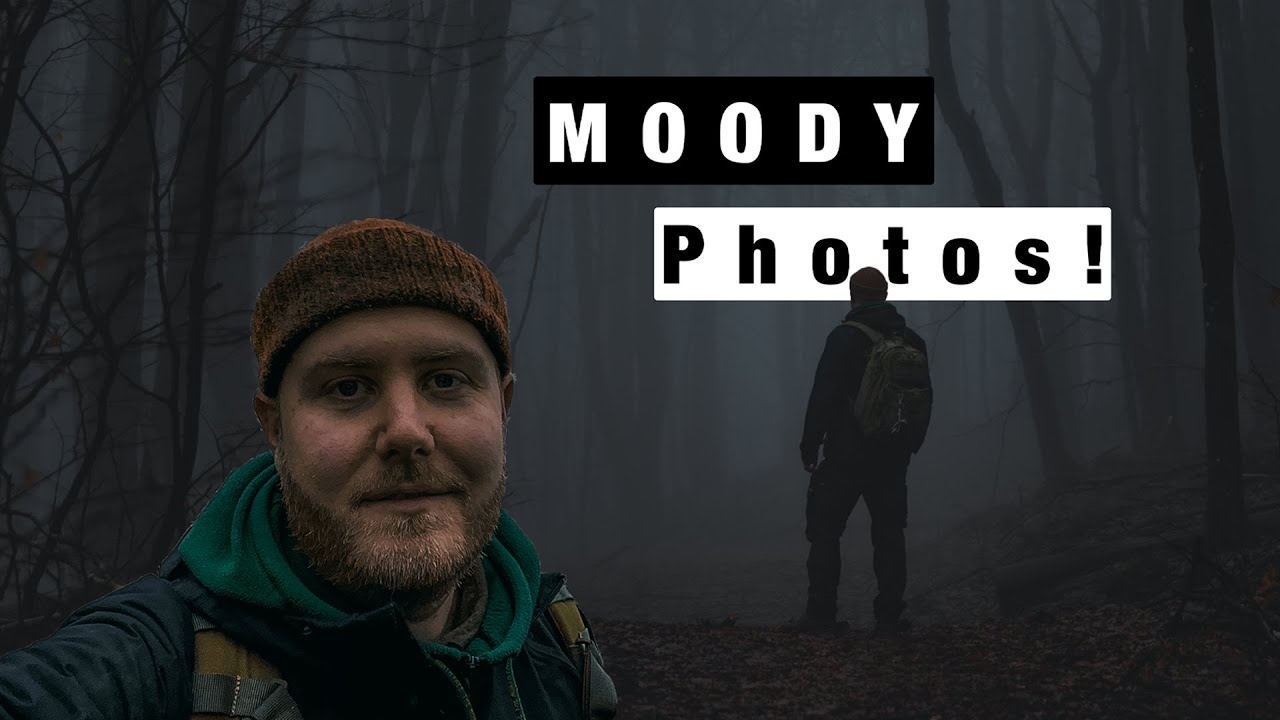 How I take moody photos - YouTube
