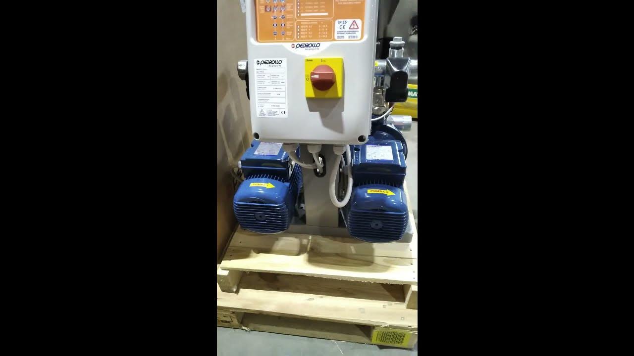 Станция повышения давления COMBIPRESS CB2-2CP 25/16A - YouTube