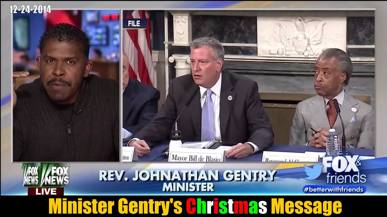 Minister Johnathan Gentry has a Christmas Message for Obama - YouTube
