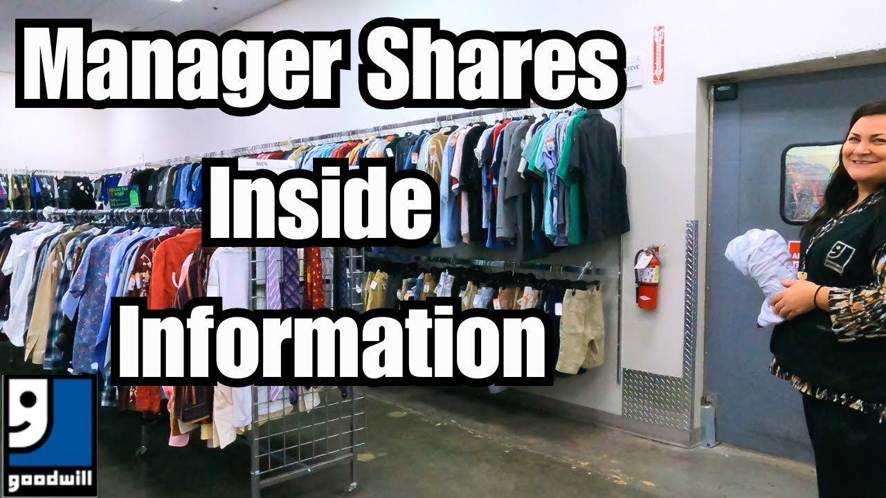 Exciting Info From Goodwill | Thrift With Me For Reselling | Thrifting ...