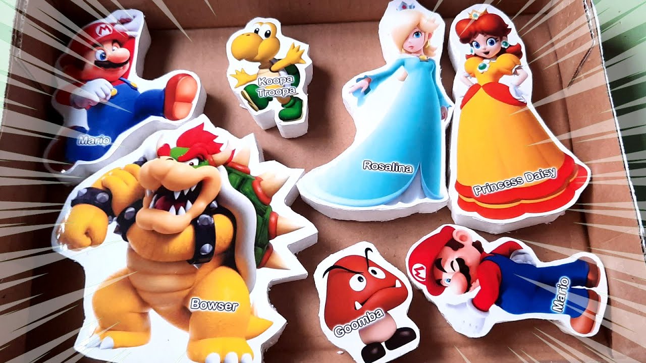 #65 Box Full of Mario Bros v Goomba Rosalina Falling asleep with Super ...