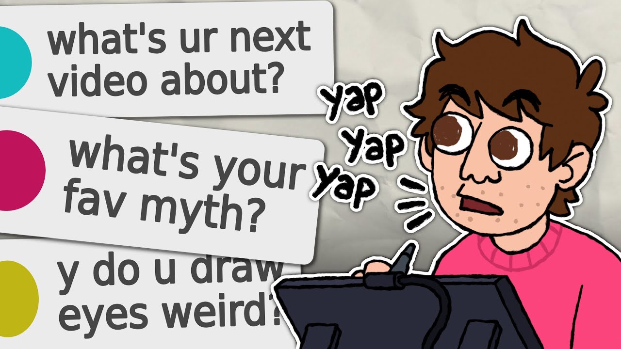 I make silly mythology cartoons, AMA - YouTube