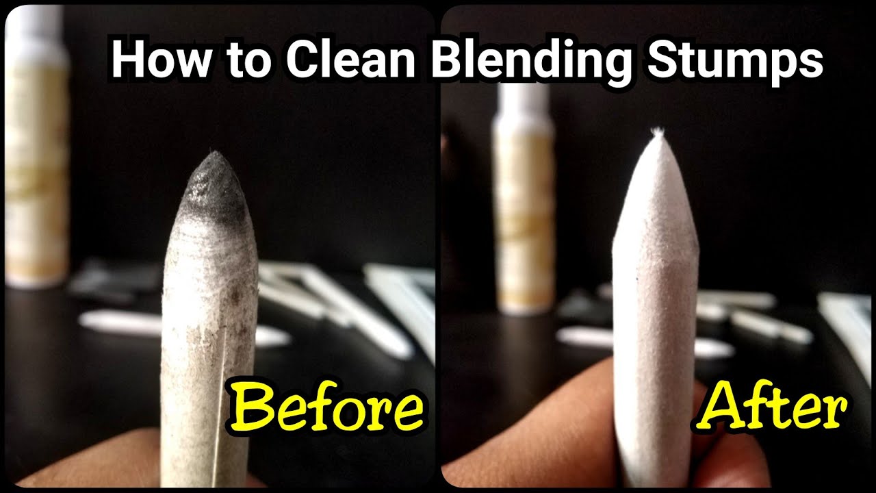 How To Clean Blending Stumps The CORRECT Method YouTube how-to-clean-blending-stumps-the-correct-method-youtube