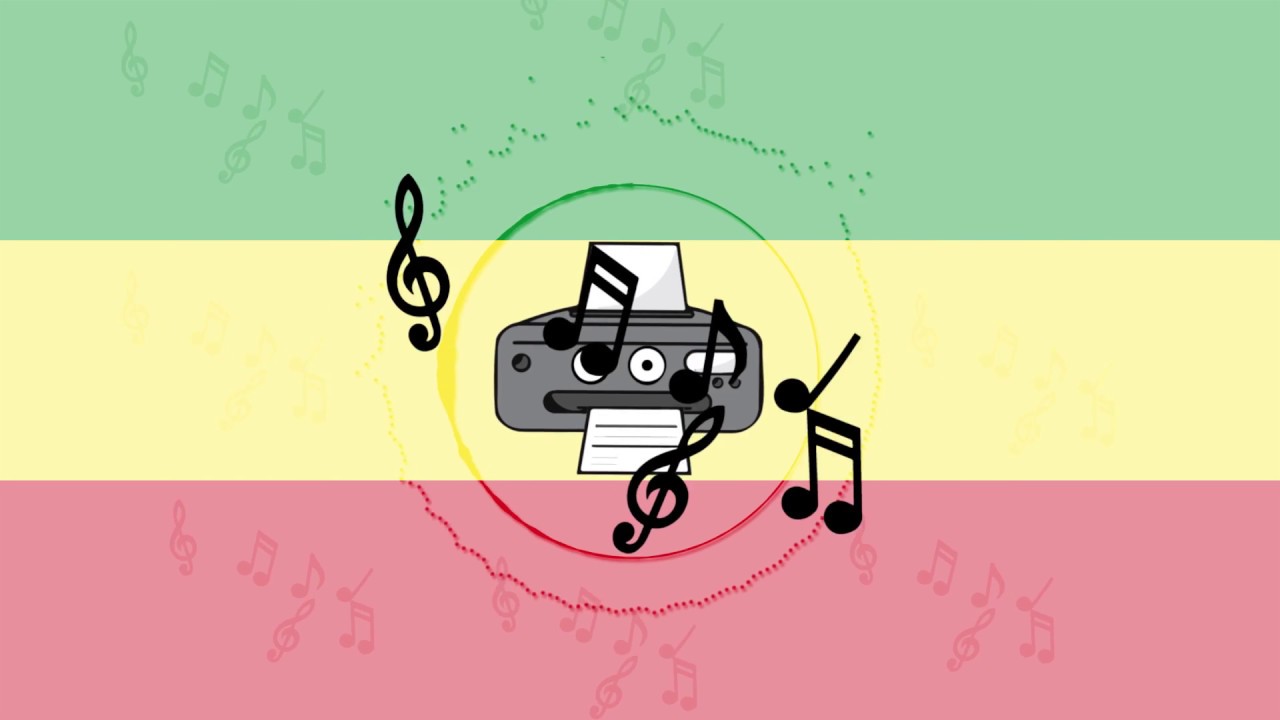 Why is there music coming out of your printer? - YouTube