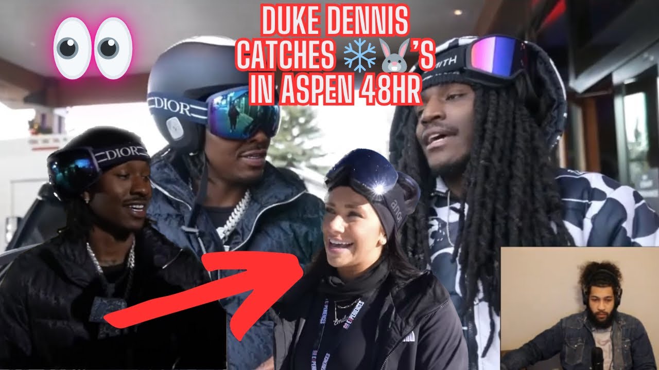DUKE DENNIS 48 hours in ASPEN |The3rd reacts to DUKE Rizzing SNOW ...