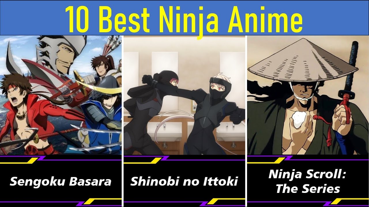 10 Best Ninja Anime, Ranked - YouTube