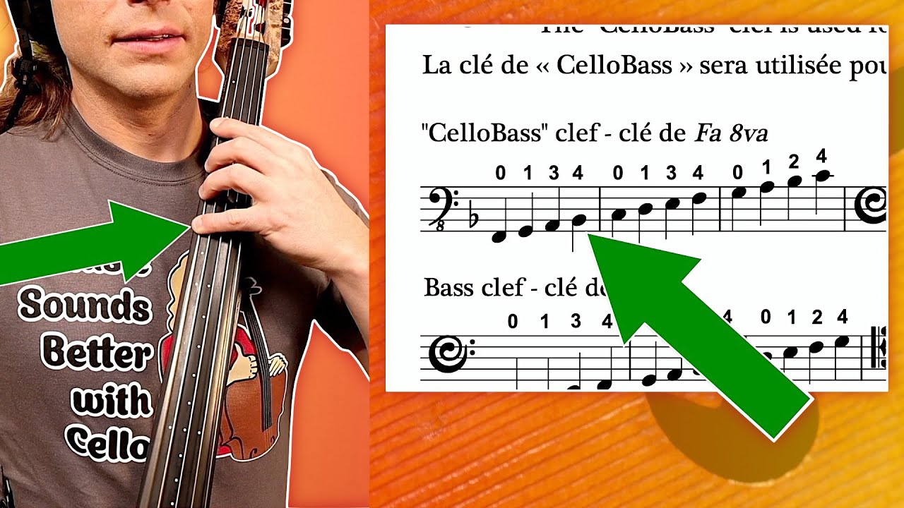 The CelloBass - a 5 String Cello Lesson | The Scale Book - YouTube