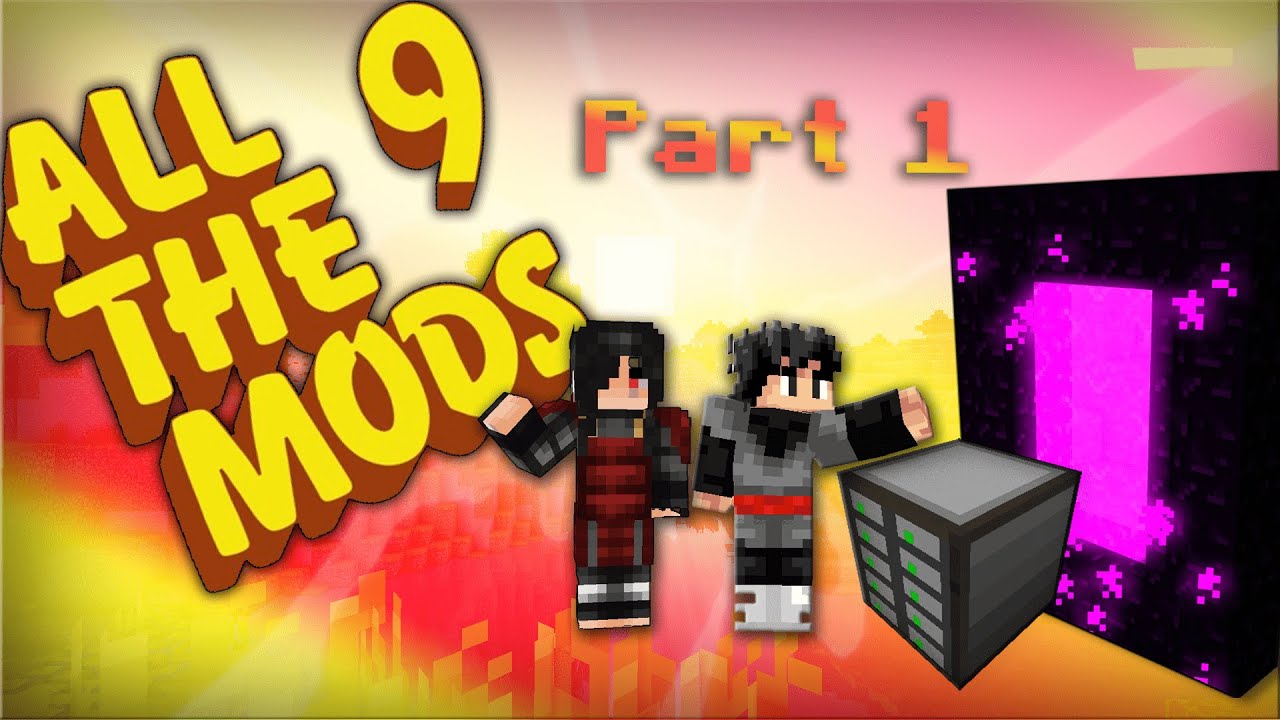 ME System Aufbauen und Viele Tode im Nether I Minecraft ATM9 Part 1 mit ...