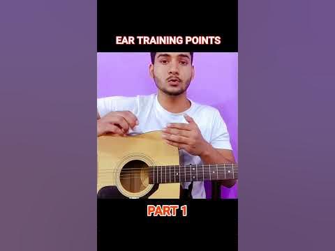 How To Train Your Ears For Music | Ear Training Exercise Part 1 - YouTube