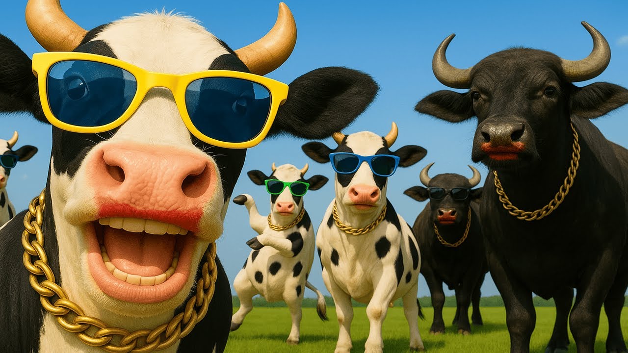 100% Ultra Hilarious Cow Dance Mix DJ Song Cow Funny Dance Gaiya meri ...