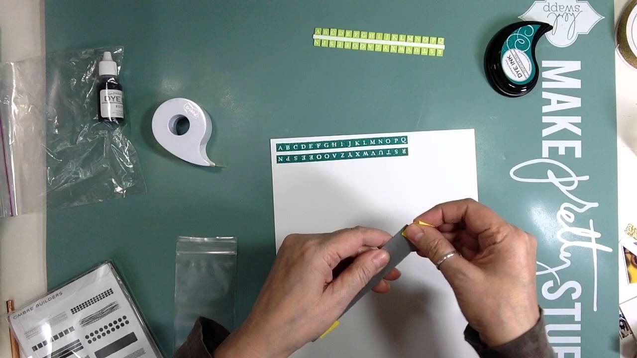 Scrapbook Haul: Papertrey Ink + demo of stamp - YouTube