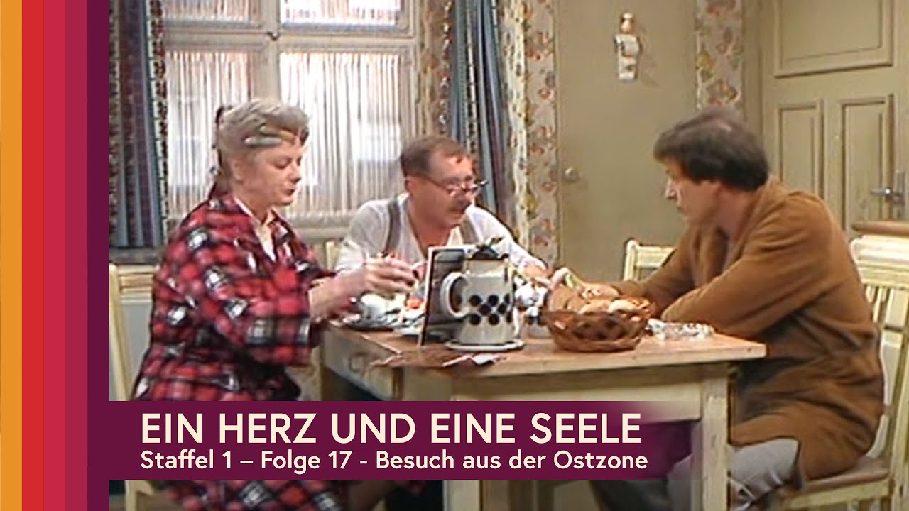 Ein Herz und eine Seele - Besuch aus der Ostzone (Farbfassung von Folge 3) - YouTube