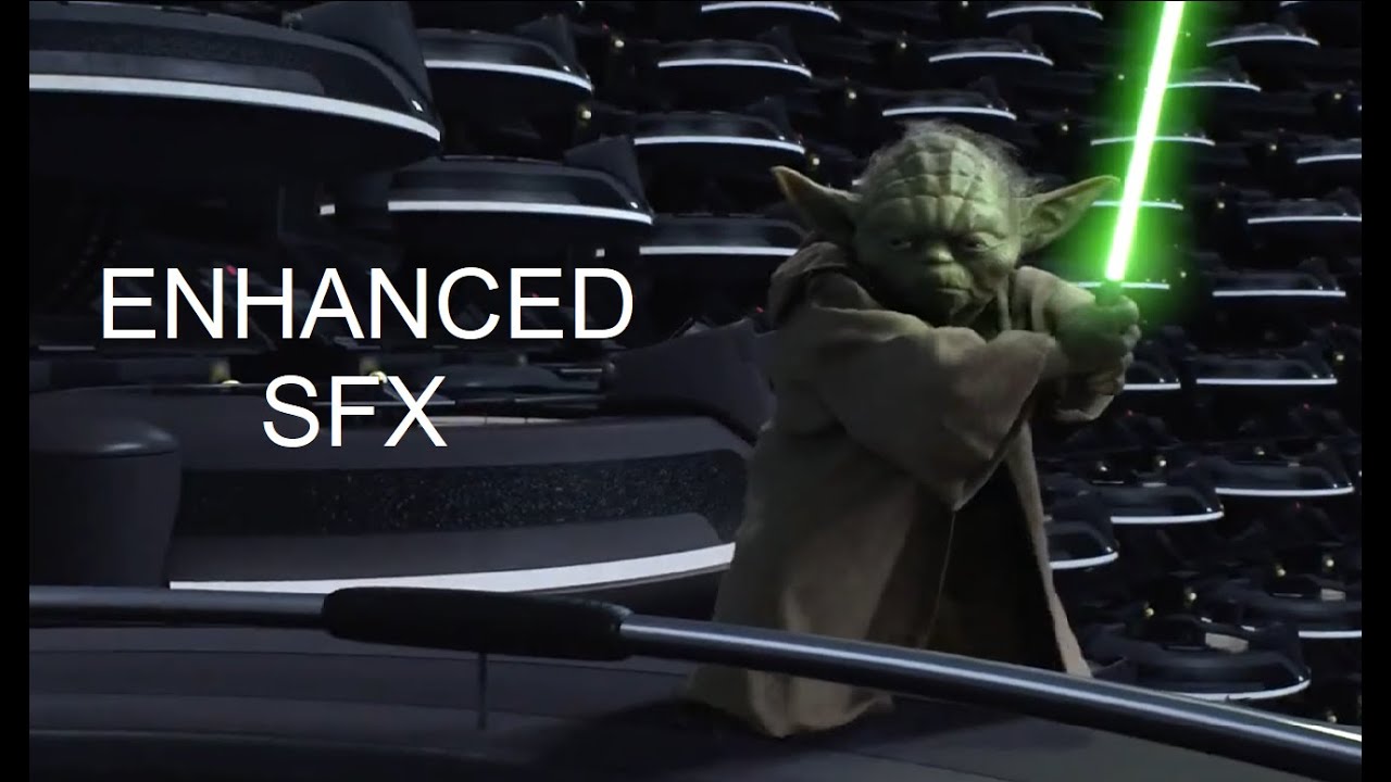 Star Wars: Revenge of the Sith Final Fights Enhanced Sfx - YouTube