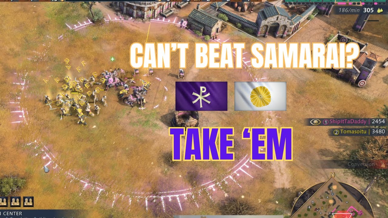 AOE IV Ranked Season 6: Byzantines vs Japanese on Cliffside - YouTube