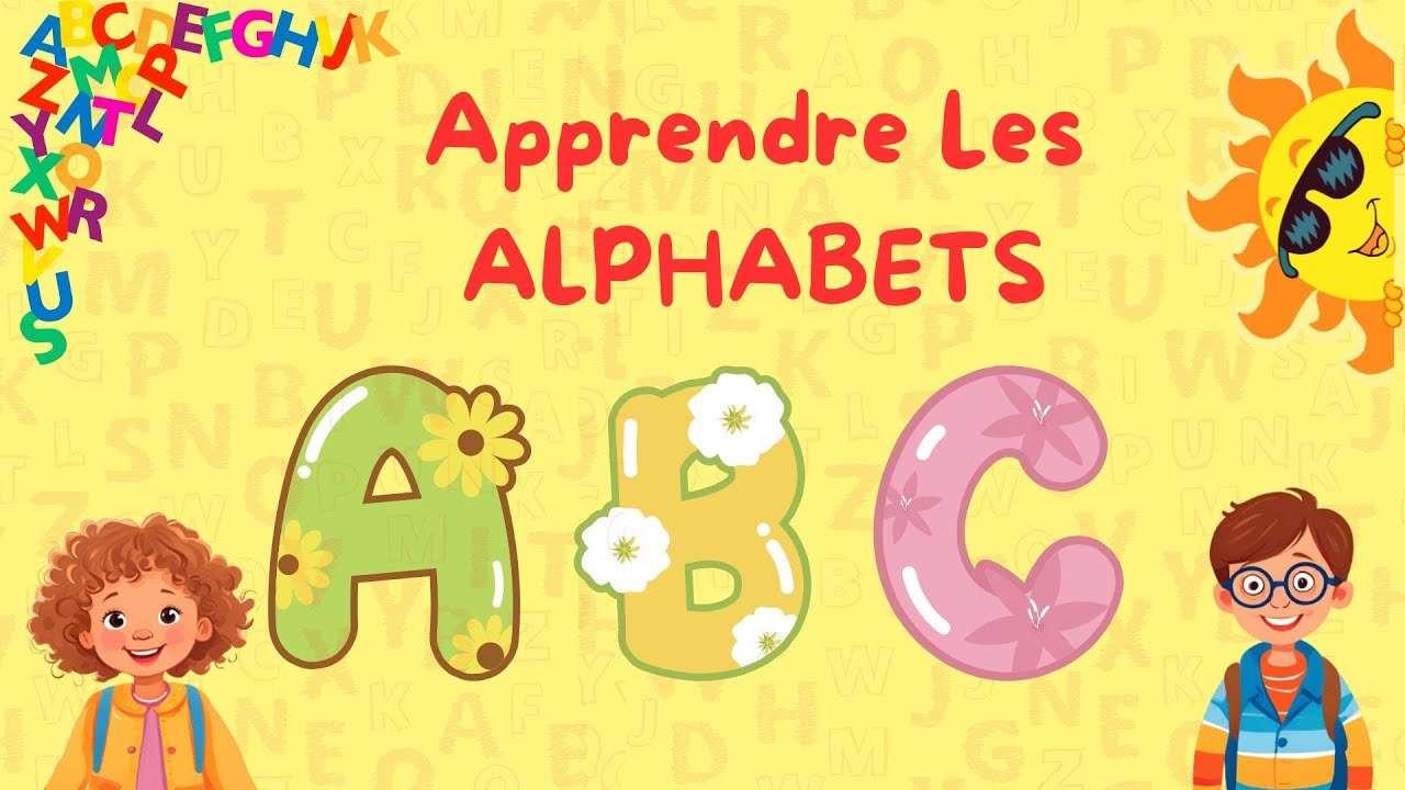 👉 Apprendre l’Alphabet Français | ABC en images et sons pour les ...