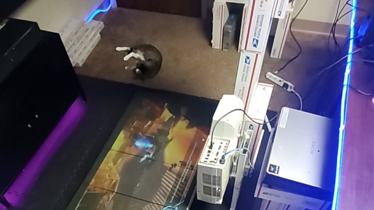 Floor gaming demonstration with $60 ust - YouTube