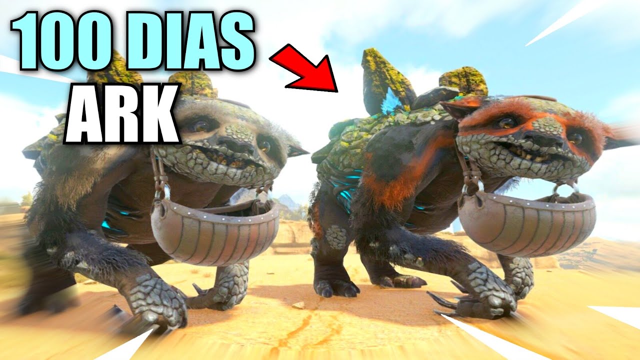 ¡SOBREVIVIENDO 100 DIAS en ARK Survival Evolved! TORRE DE GACHAS ...