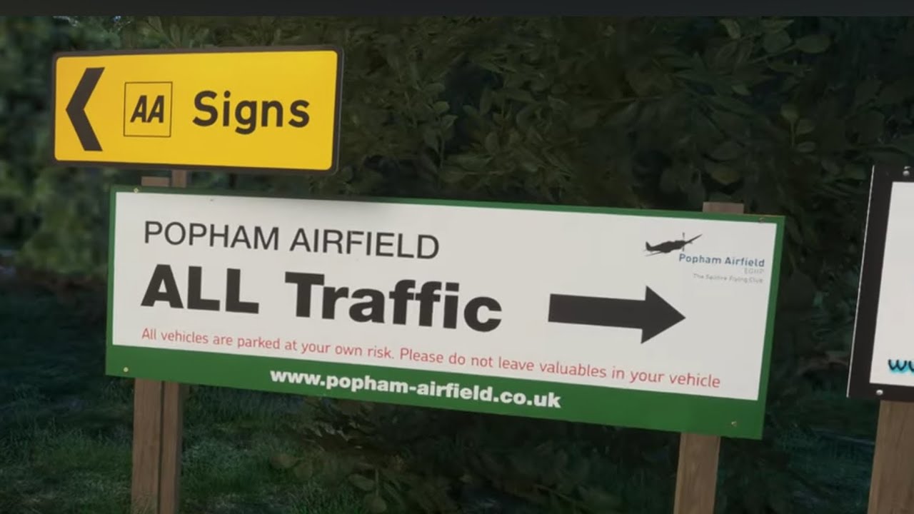 MSFS - Popham to Lee-on-Solent - YouTube