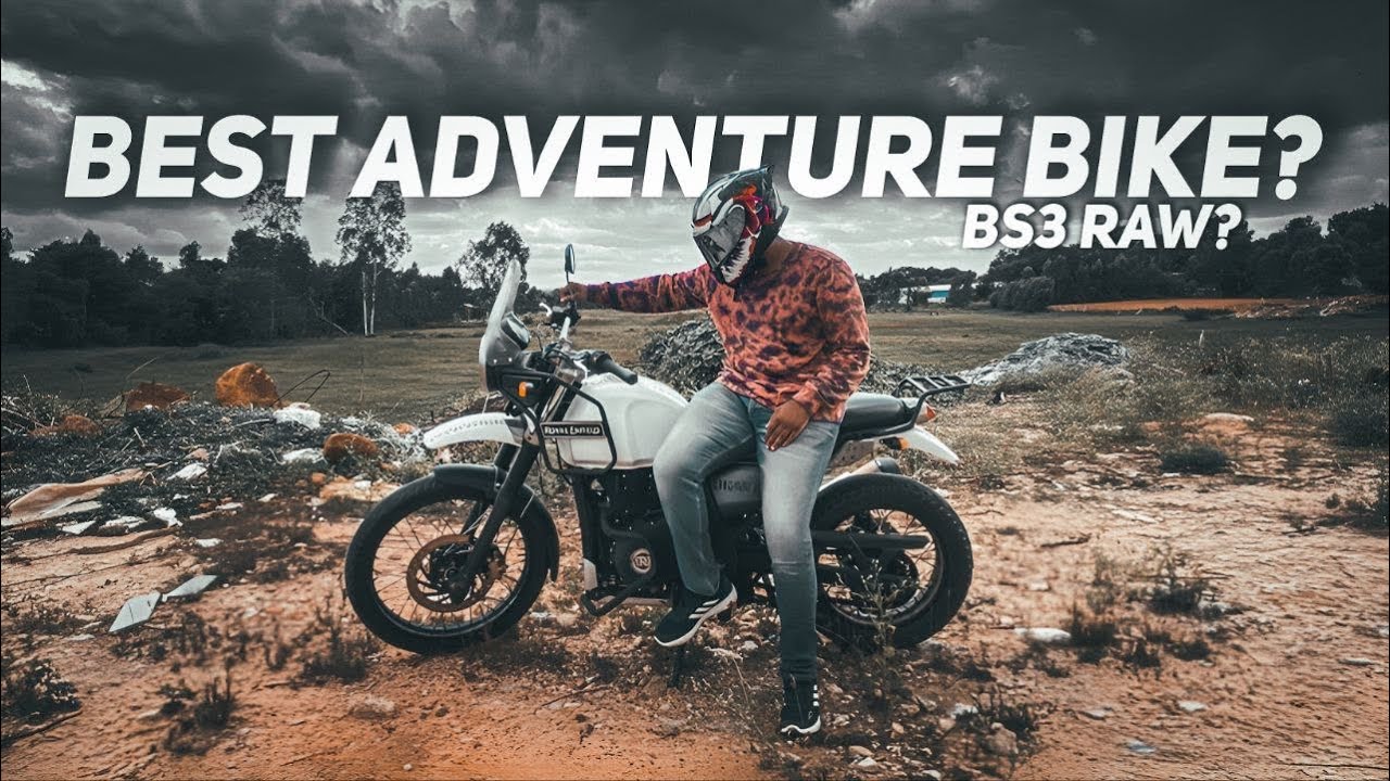 Royal Enfield himalayan bs3 2018 | Raw machine | - YouTube