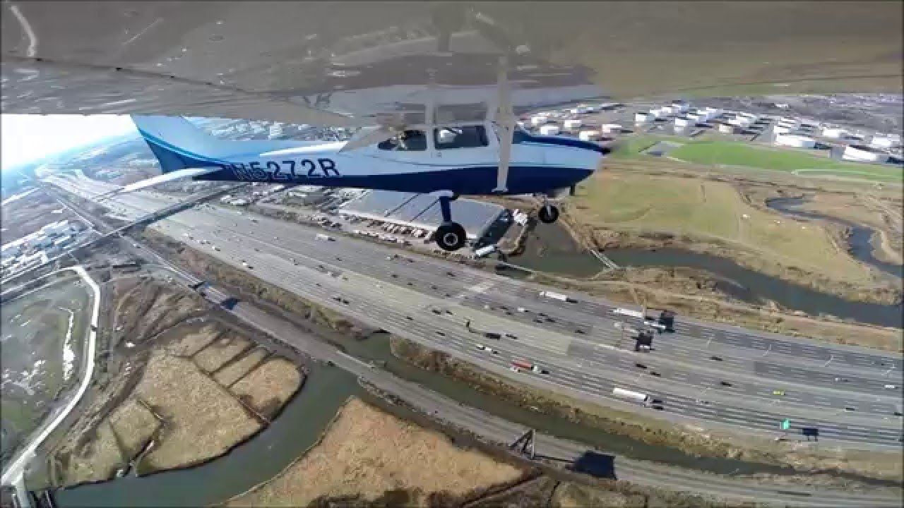 Landing on Runway 27 in Linden Airport (KLDJ) - YouTube