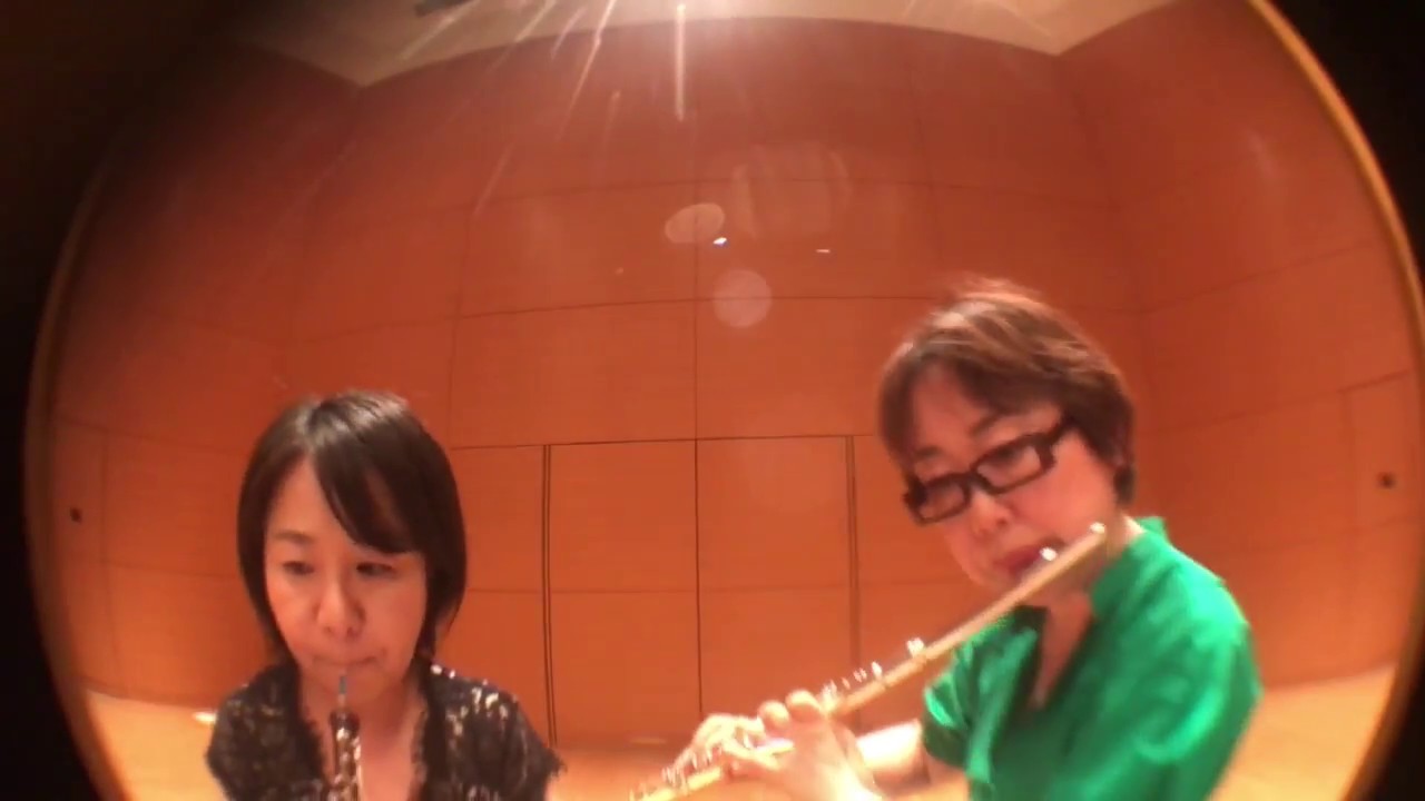 Waltzing Matilda for flute and oboe ワルツィングマチルダ フルートとオーボエ - YouTube