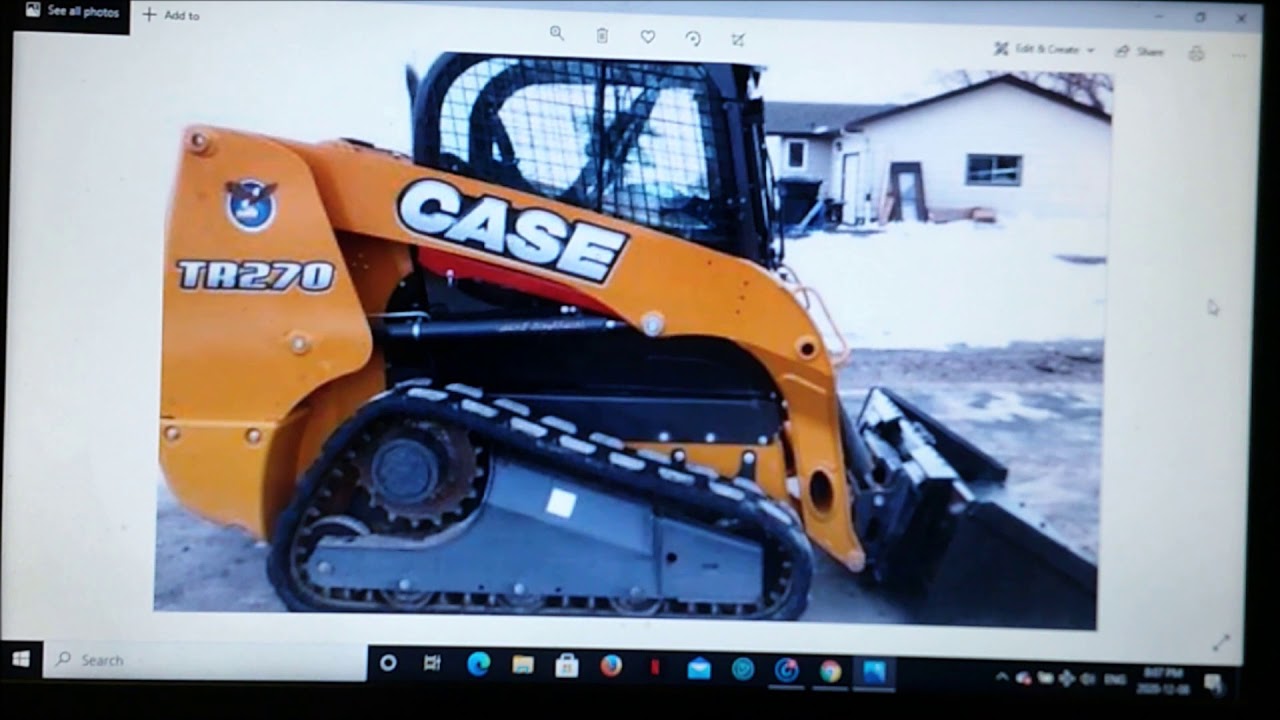 MOV Tractor Reviews : My Review on the Case Tr 270 - YouTube