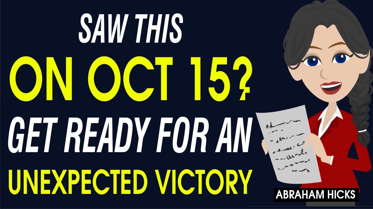 Saw This on Oct 15? Get Ready for an Unexpected Victory 🌟🎉 Abraham ...