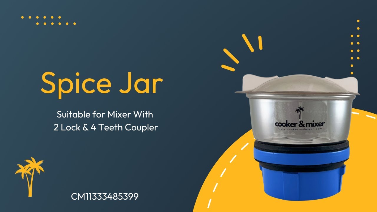 Mixer Jar Only | Spice Grind Jar | Coffee Jar 180 ml, Best selling ...