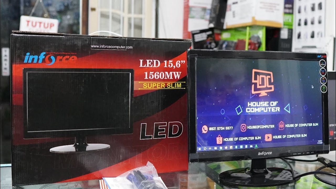 READY DITOKO HOUSE OF COMPUTER MONITOR INFORCE 15.6 INCH LED 1560MW ...