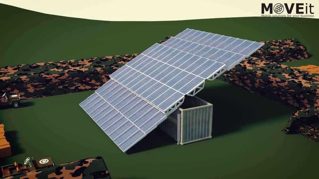 Mobile Solar Container | Solar farm | Solar energy innovation | promo ...