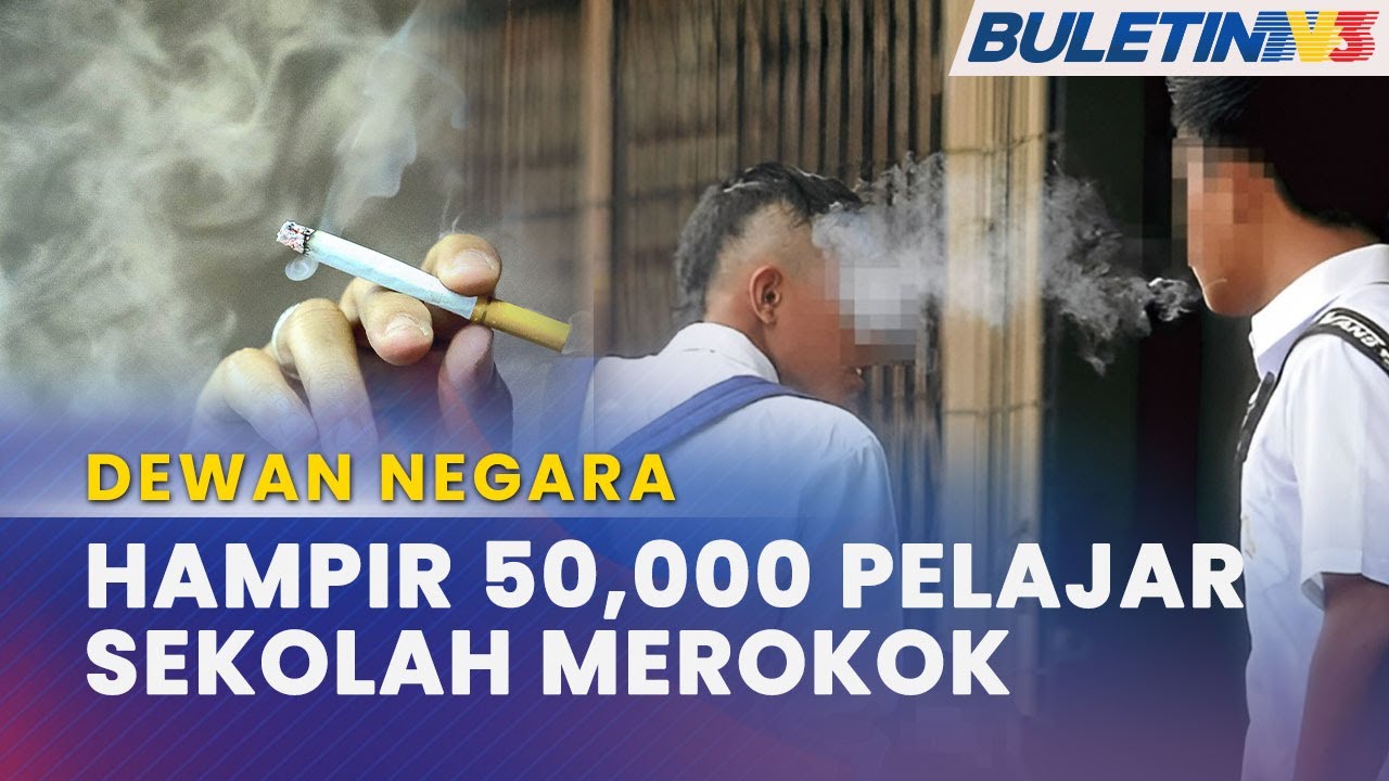 DEWAN NEGARA | 43,019 Pelajar Sekolah Menengah Dikesan Merokok - YouTube