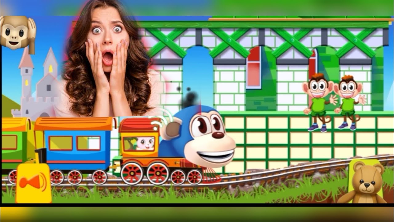 सोनिया की रेलगाड़ी Cartoon Video | Riya Kids TV | Tooni Chidiya Cartoon ...