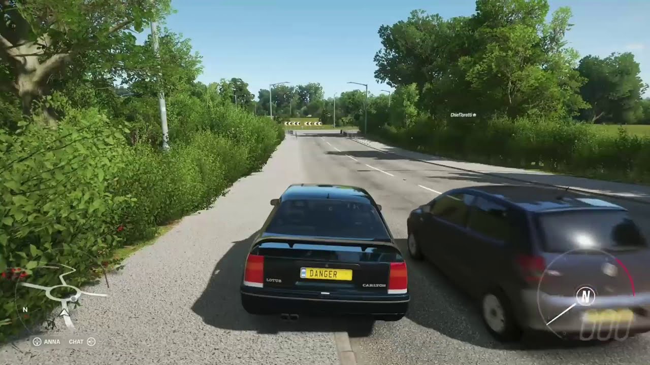 Lotus Carlton 460 bhp run in the sun 🌞 forza horizon 4 Logitech g920 an ...