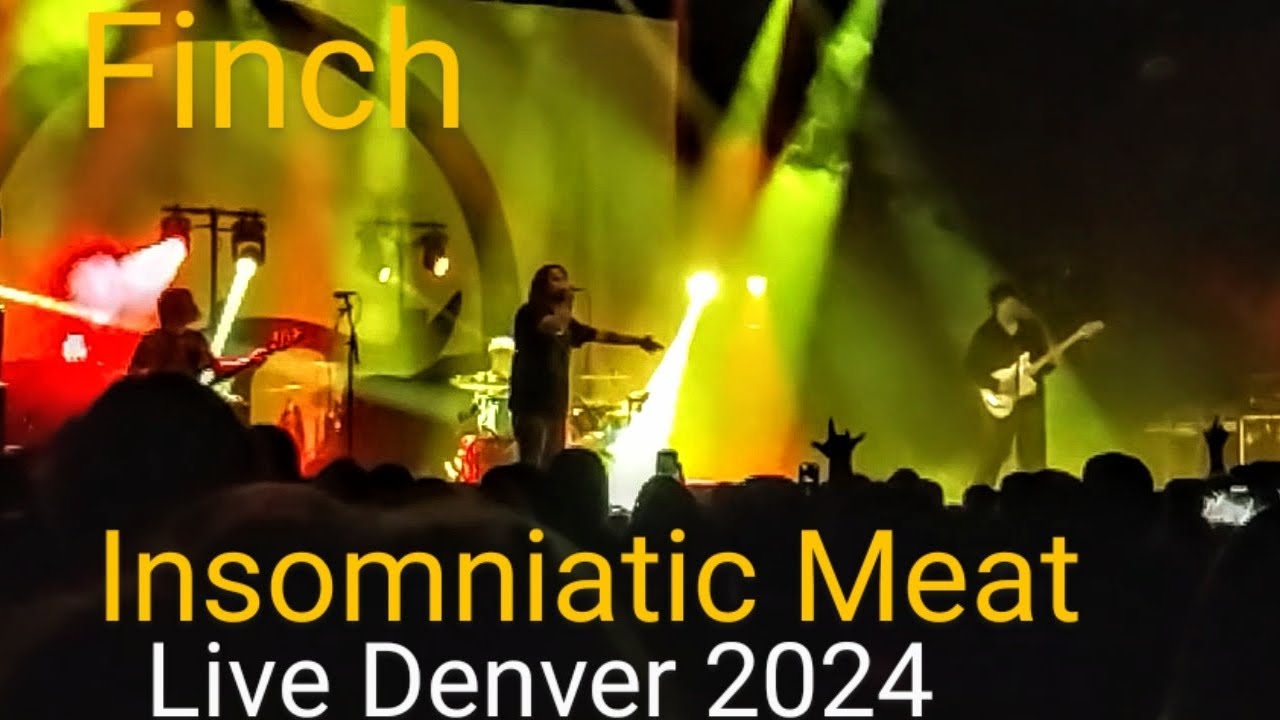 Finch- Insomniatic Meat (Live 2024) - YouTube