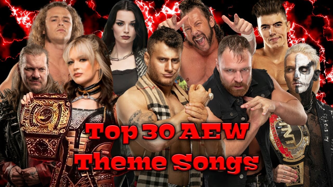 Top 30 AEW Theme Songs 2023 - YouTube