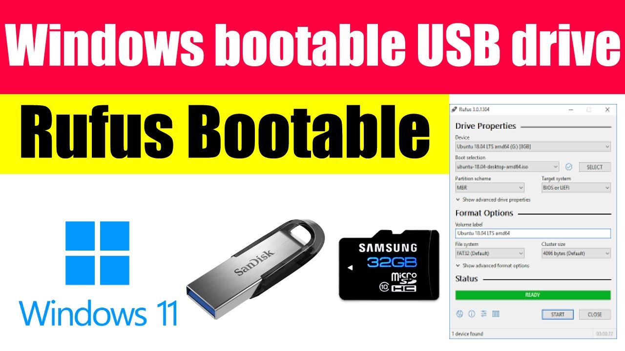 rufus bootable usb windows 10 || how to make windows 10 bootable ...